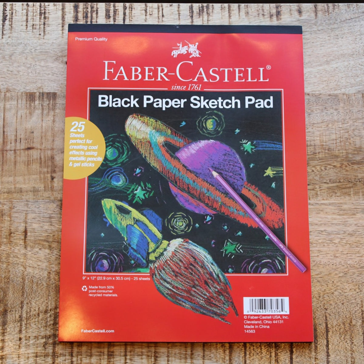 Black Paper Sketch Pad – FOUND Gallery Ann Arbor