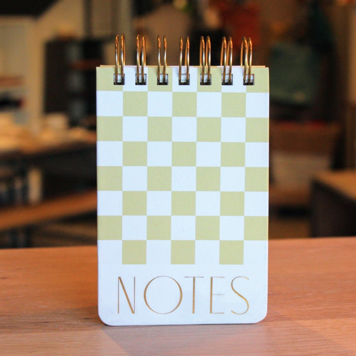 Wire Notepad - Checks – FOUND Gallery Ann Arbor