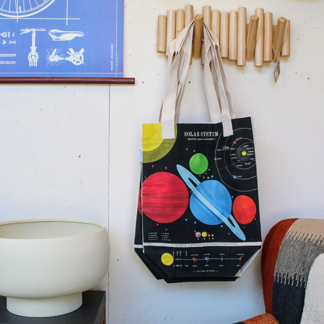 Solar System Tote Bag – FOUND Gallery Ann Arbor