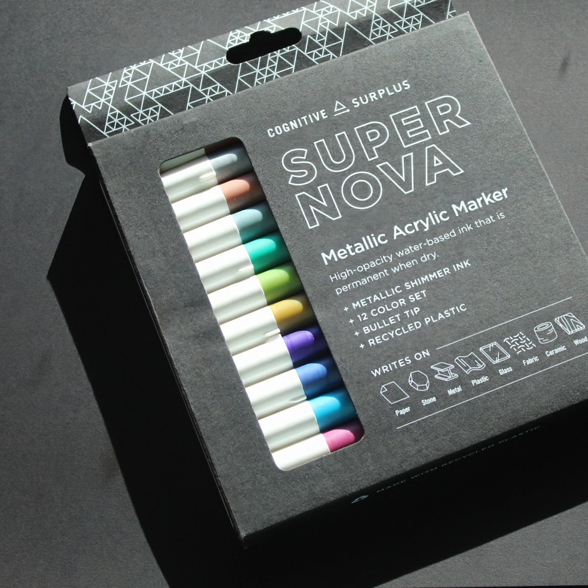 Supernova Metallic Acrylic Markers – FOUND Gallery Ann Arbor