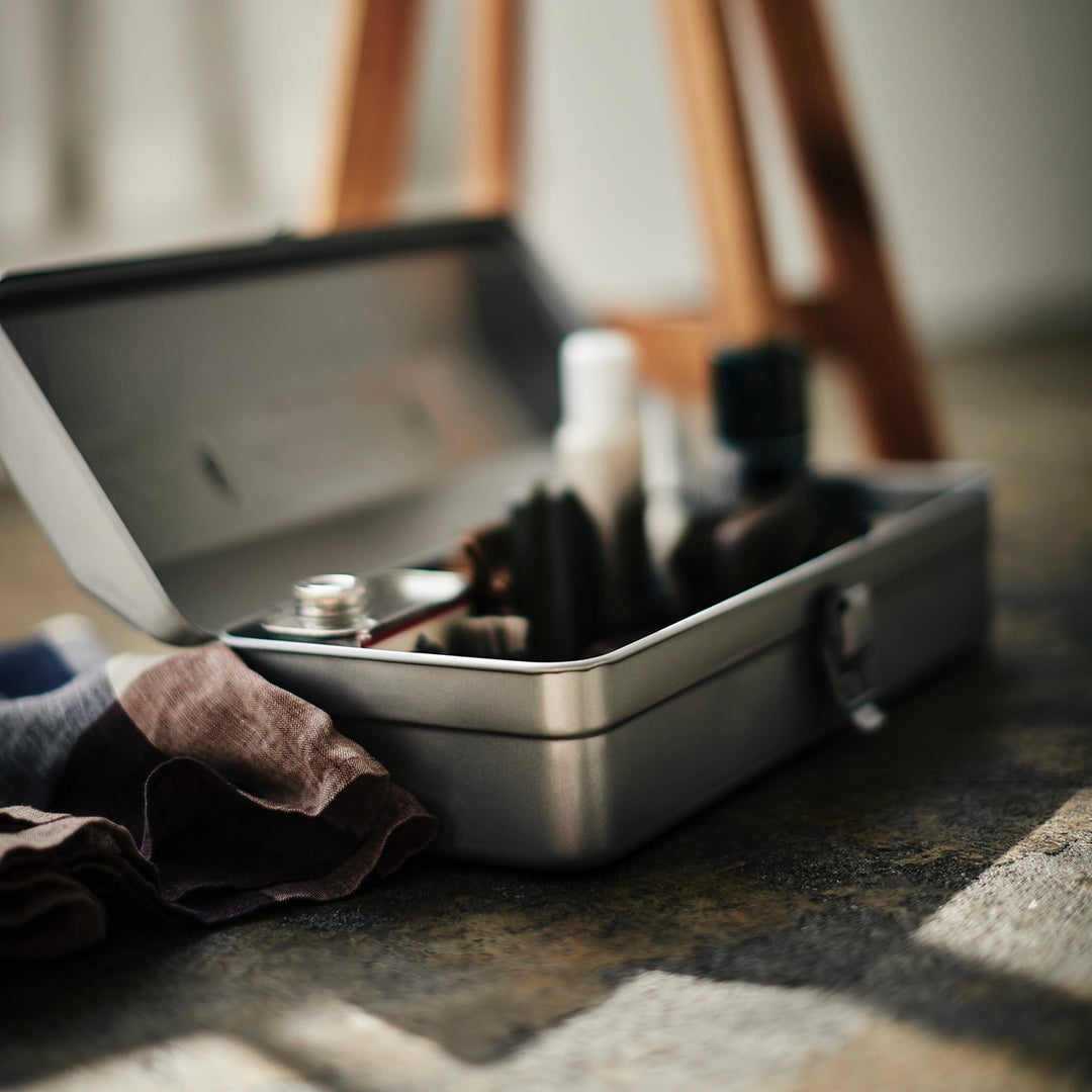 Toyo Steel Toolbox Camber Lid Y-350 Silver – FOUND Gallery Ann Arbor