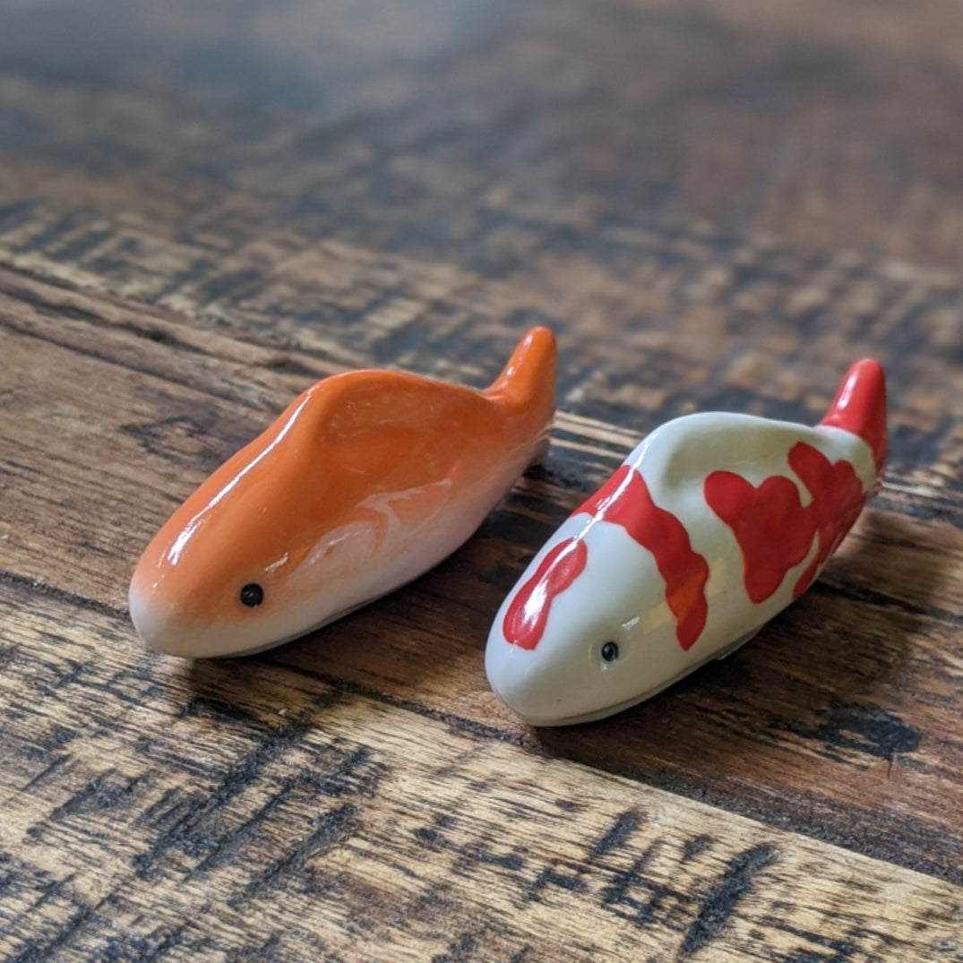Ceramic Koi Fish – FOUND Gallery Ann Arbor
