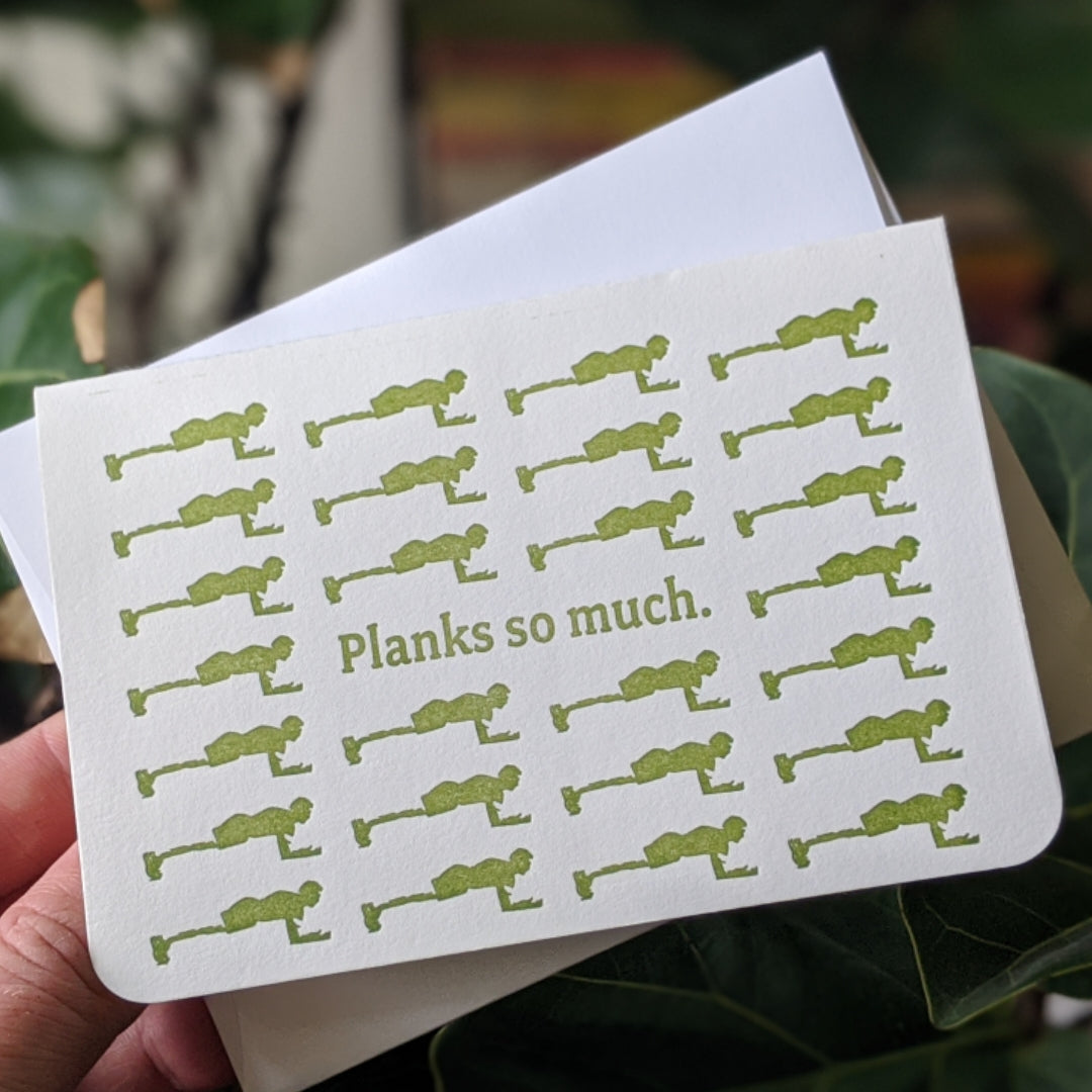 Planks so Much Card – FOUND Gallery Ann Arbor
