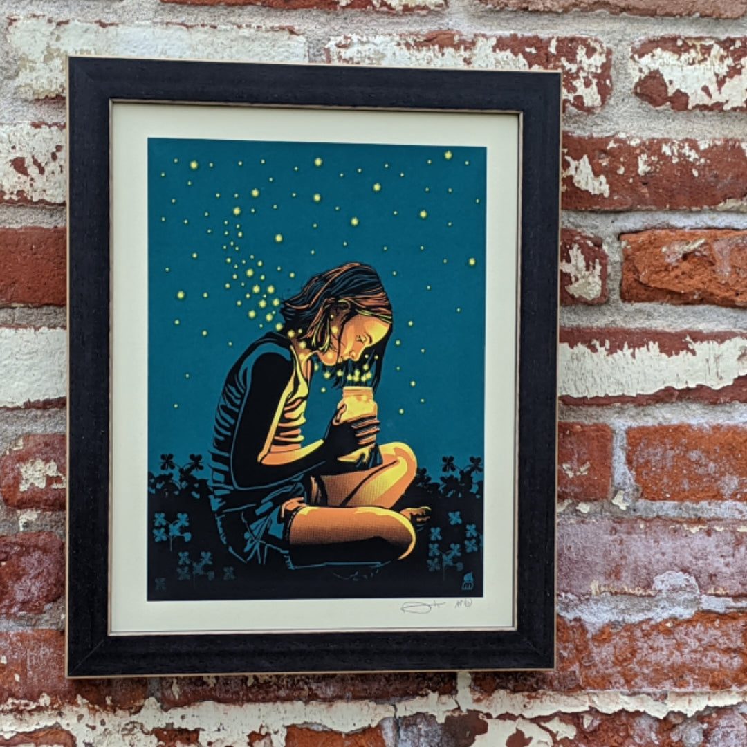 Firefly Girl Print – FOUND Gallery Ann Arbor