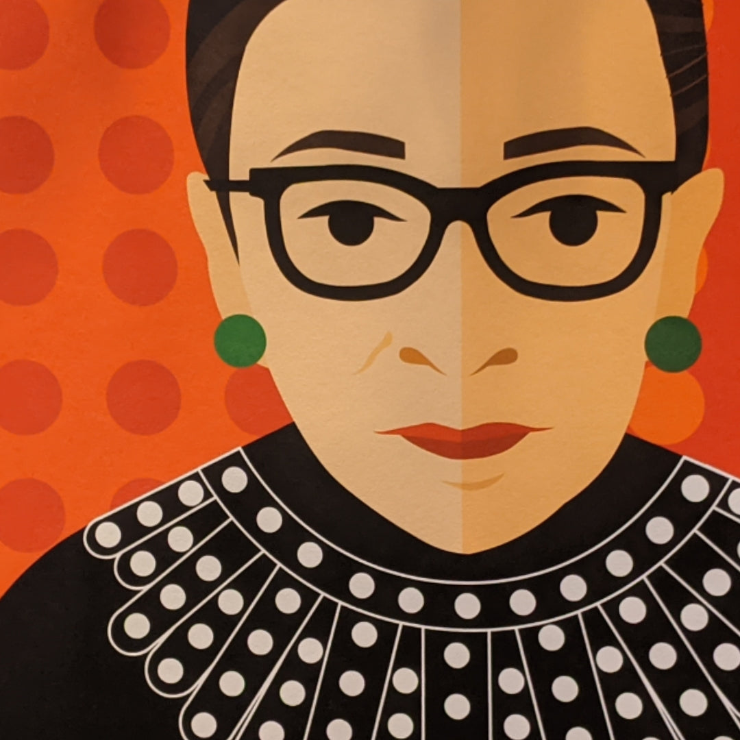 Notorious RBG Print – FOUND Gallery Ann Arbor